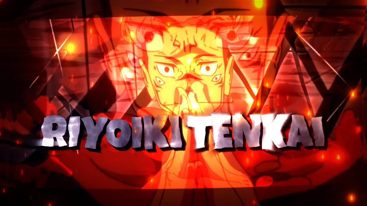 Ryoiki Tenkai 😈 Sukuna Amv Edit Youtube