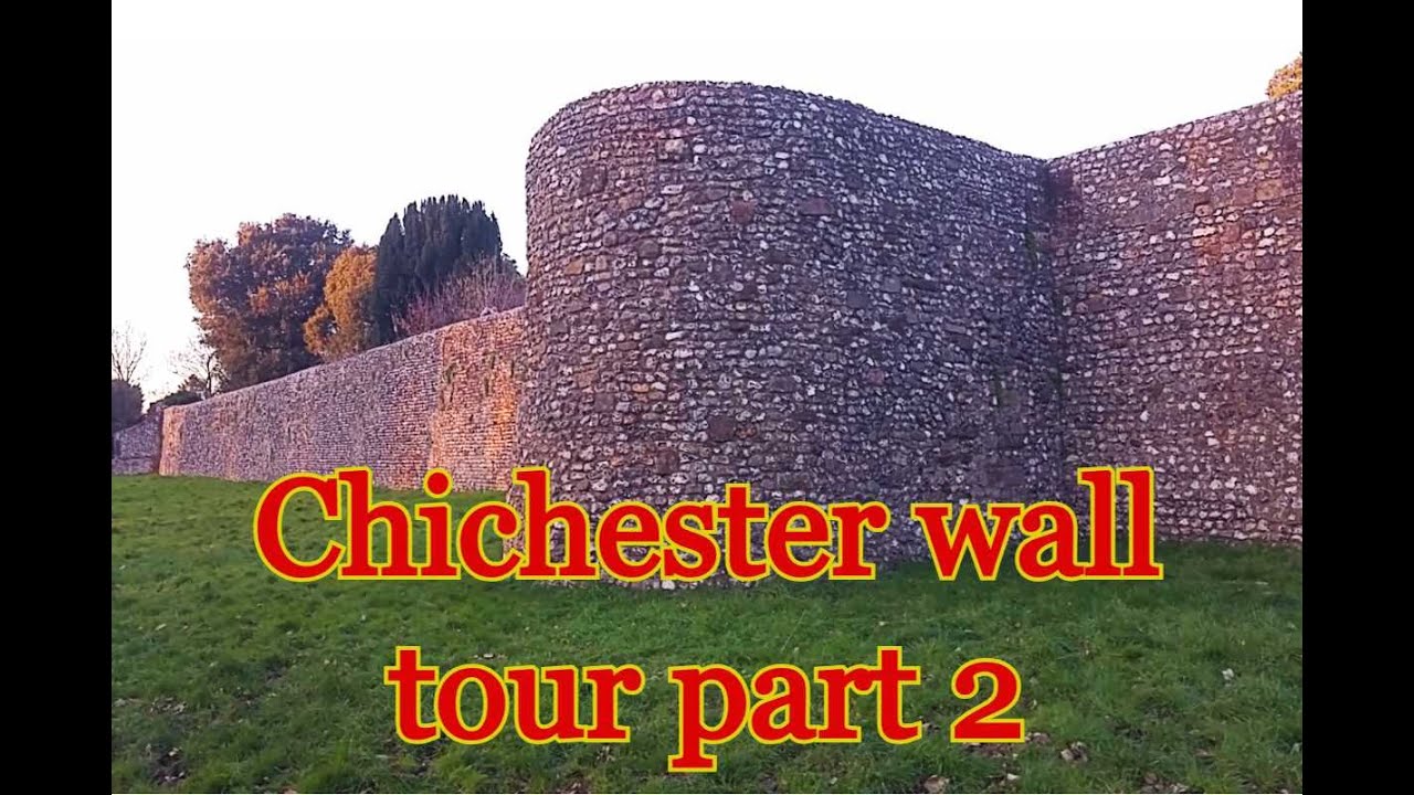 Exploring Chichester's Roman / Norman walls part 2 - YouTube