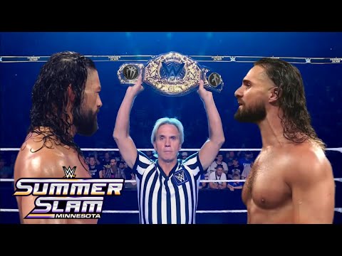 WWE July 29, 2026 SummerSlam Roman Reigns vs. Seth Rollins World Heavyweight Championship Match