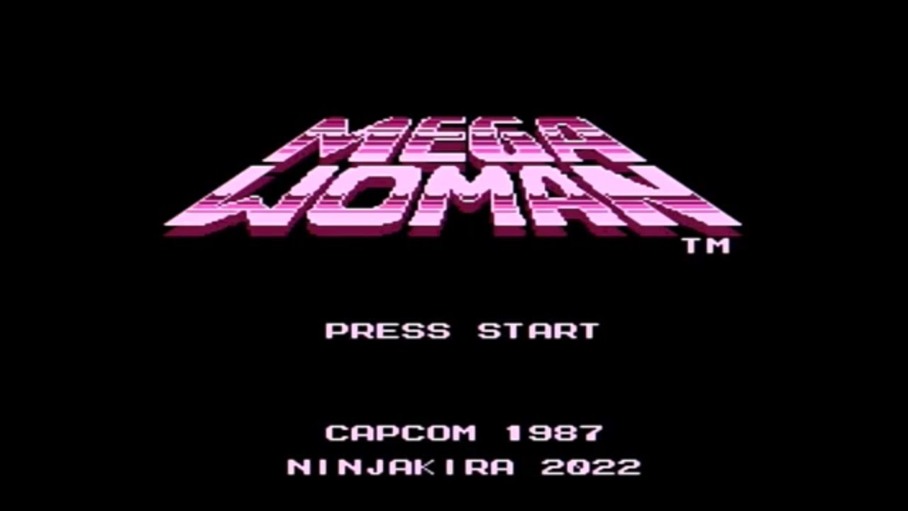 Mega Woman (NES Hack) Gameplay (Real Hardware) - YouTube