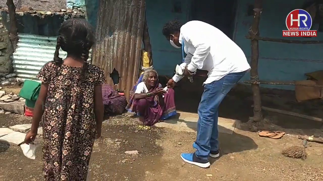 FHRC Masks Distribution @ A Village in Karnataka - YouTube