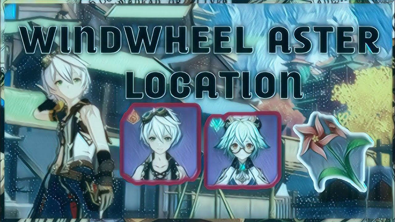 WINDWHEEL ASTER LOCATION || GENSHIN IMPACT MOBILE || ASCENSION - YouTube