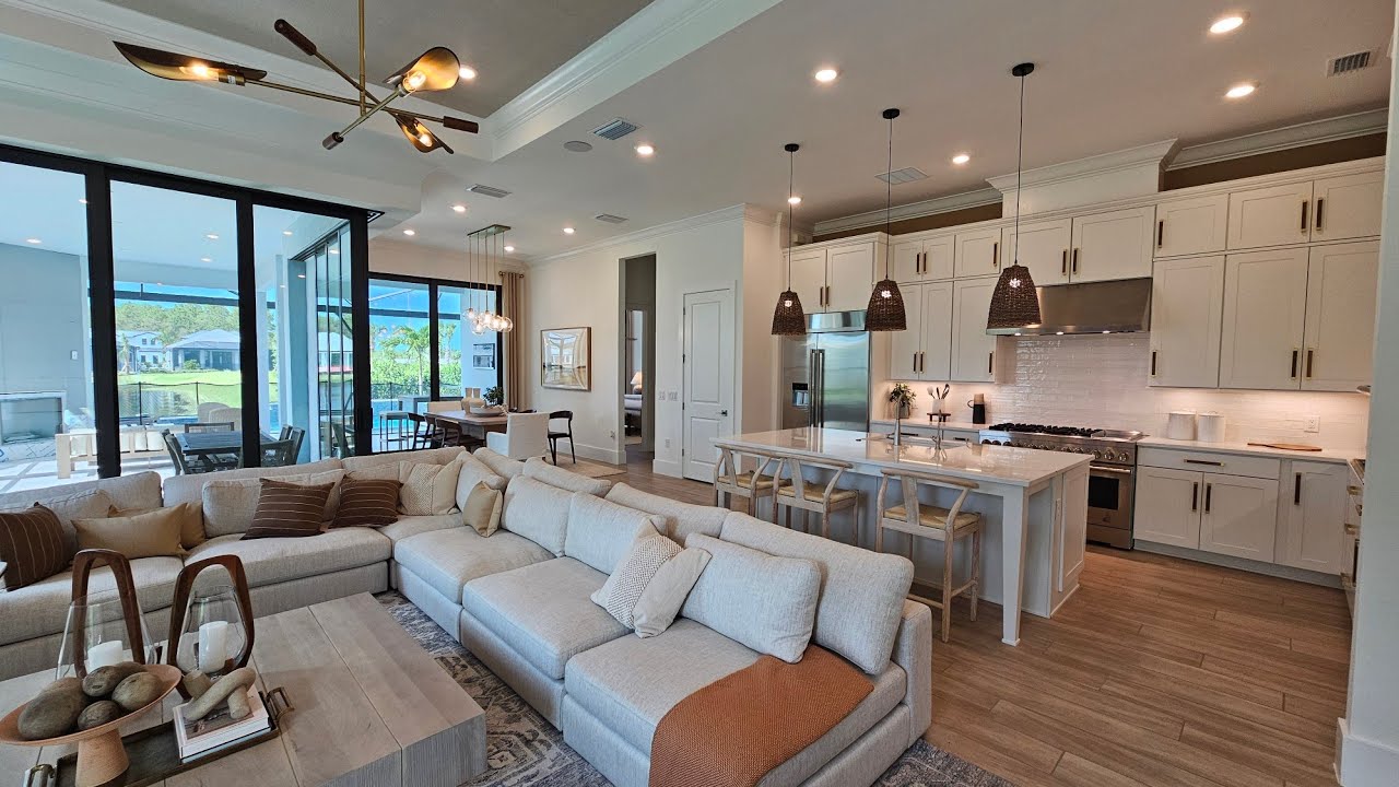 MODERN INTERIOR DECOR TRENDS.FULL MODEL HOUSE TOUR. - YouTube
