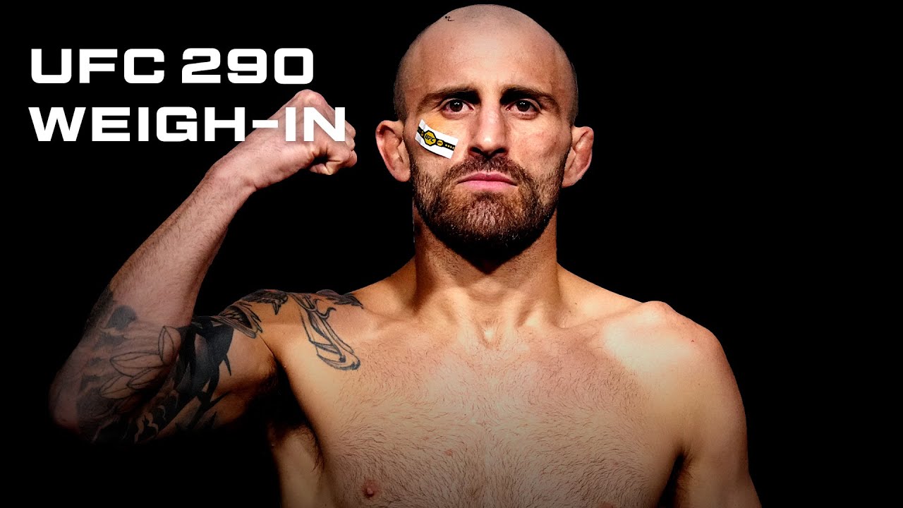 Weigh-In Highlights | UFC 290 - YouTube
