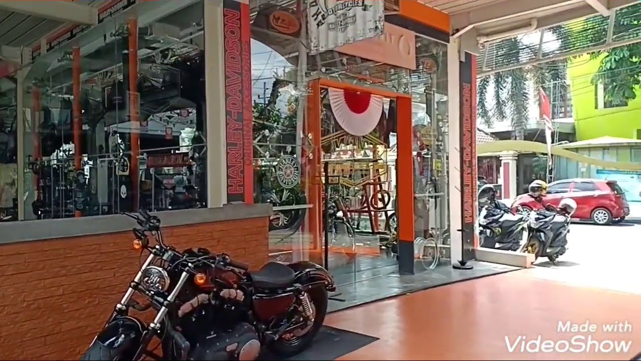 Rental Harley Davidson di Jogja ll silol cafe - YouTube