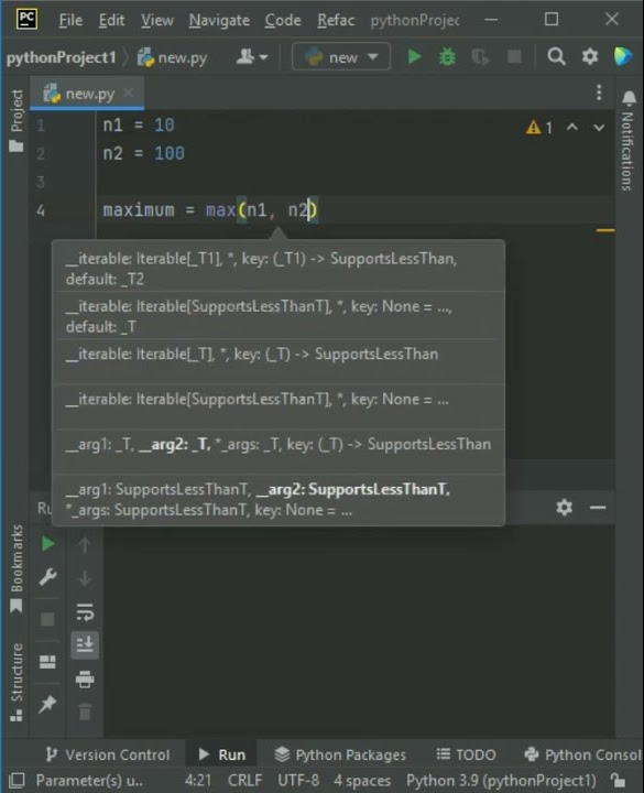 Find The Maximum Of Two Numbers Python Pythonprogramming Pythontutorial Python3 Shorts