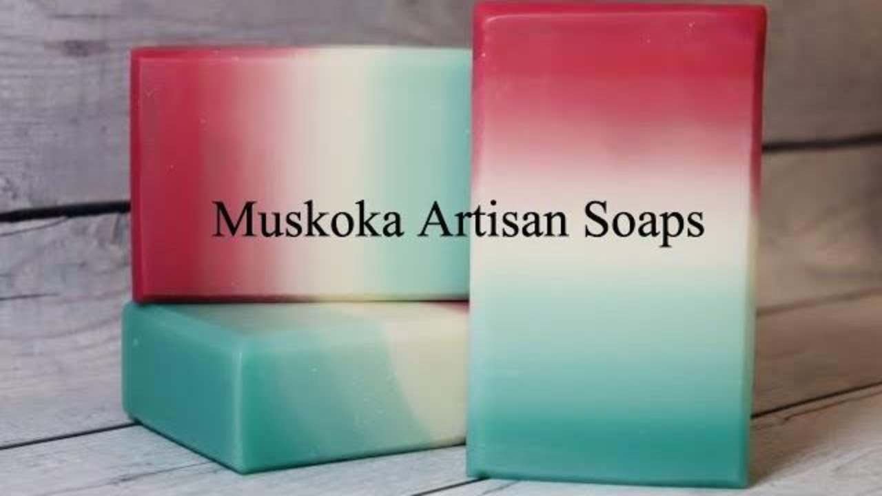 Soap Art - Soap Compilation from Muskoka Artisan Soaps - YouTube