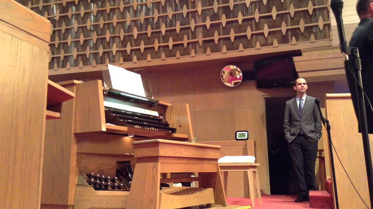 Mark Haberman Organ Recital, September 15th, 2013. Grace United ...