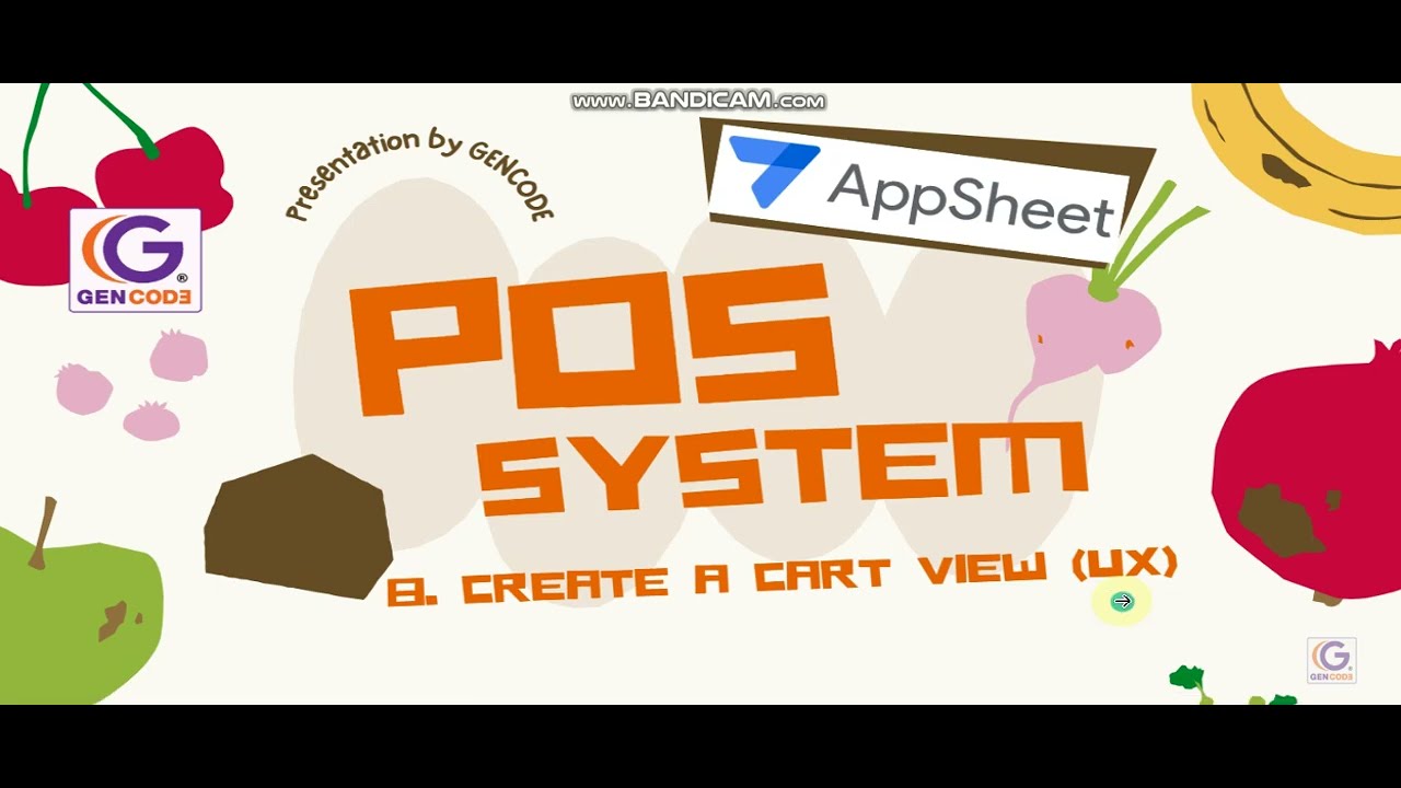 Appsheet POS #8 create a cart view UX - YouTube