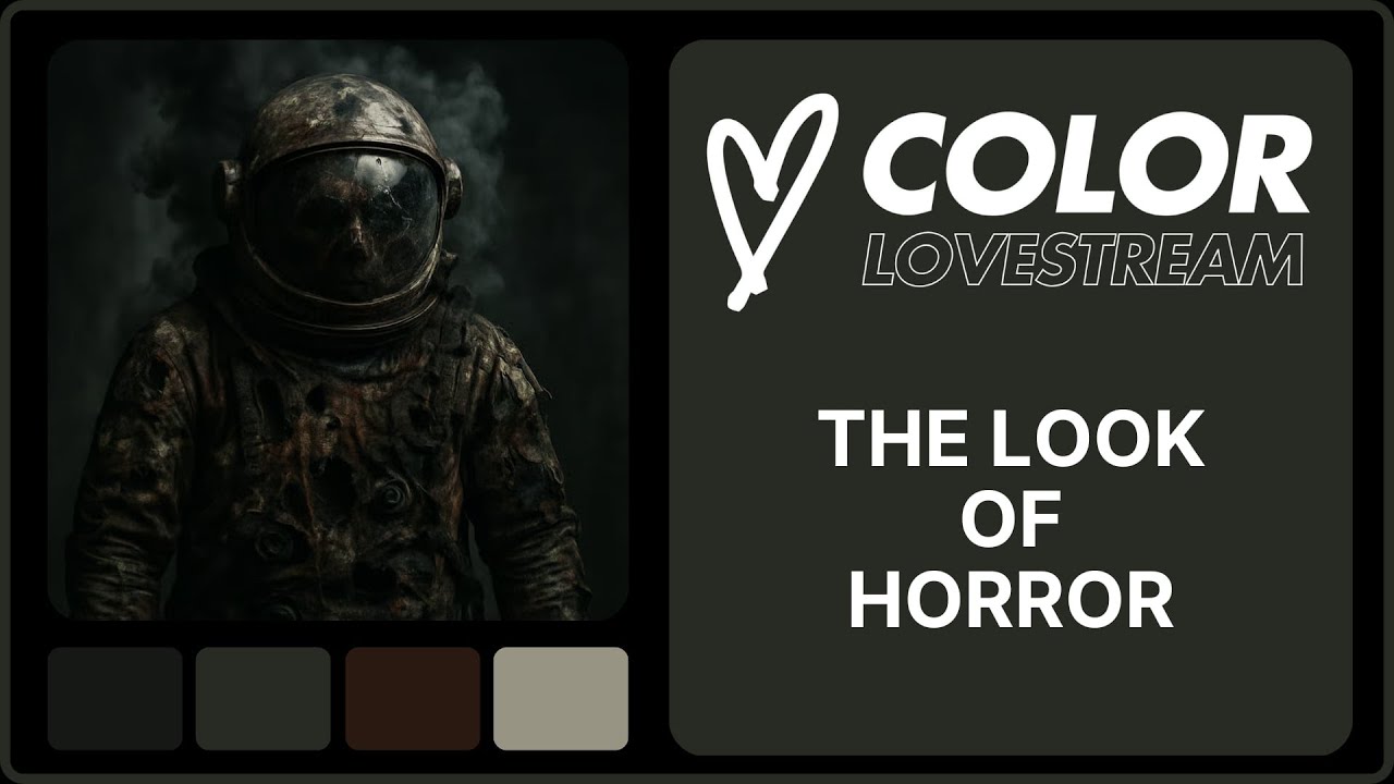 Colour Lovestream 11 - The Look of Horror by Mark Todd Osborne - YouTube