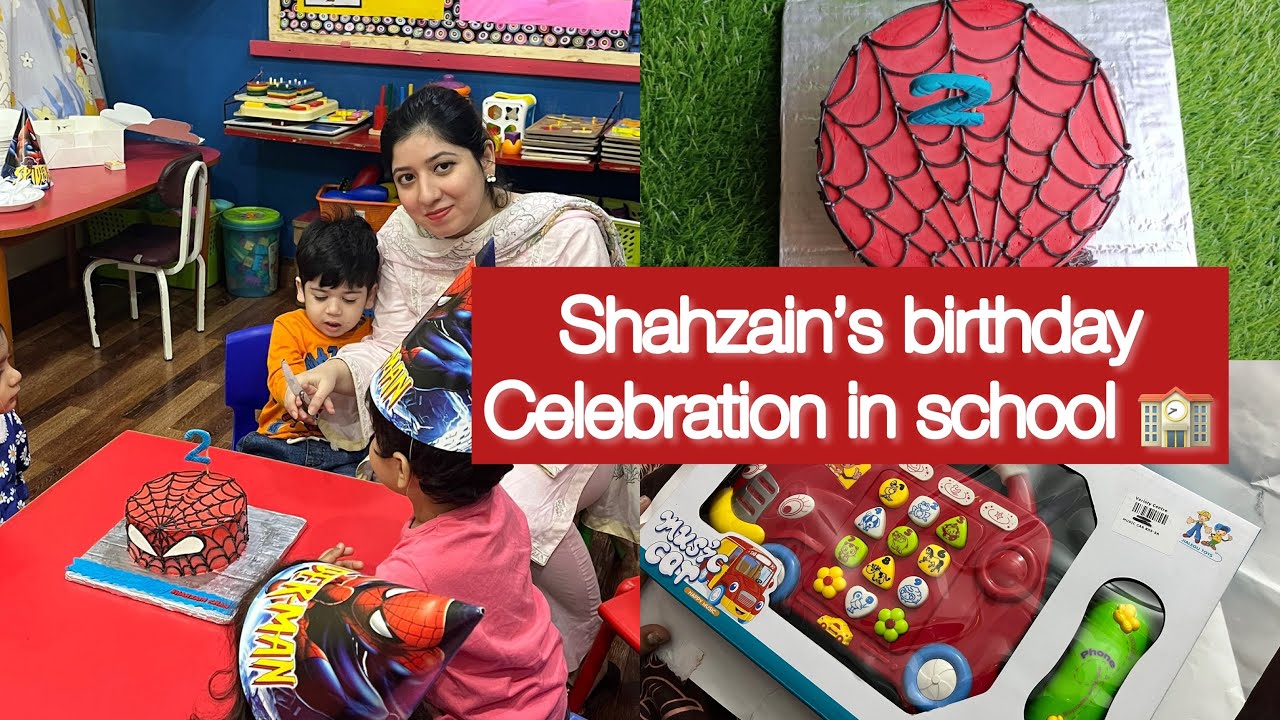 Birthday Celebration In School Gift Unboxing Cake Cutting birthday-celebration-in-school-gift-unboxing-cake-cutting