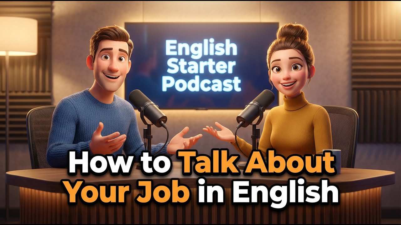 How to Talk About Your Job in English | English Conversation Practice ...