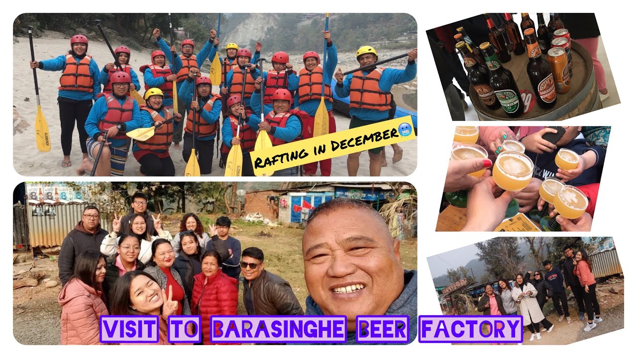 A visit to Barasinghe Beer Factory | Rafting in December | Fun Games ...