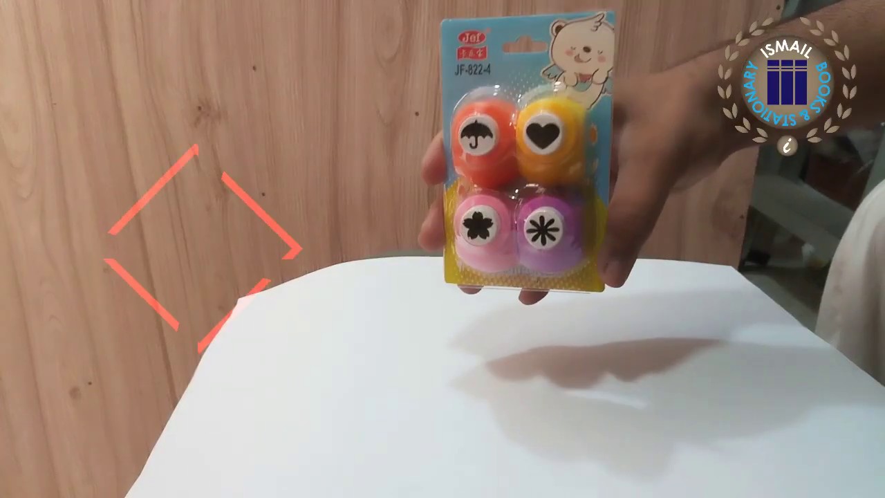 New shaper craft punch Shape Size 5/8" For DIY Craft (Unboxing) - YouTube