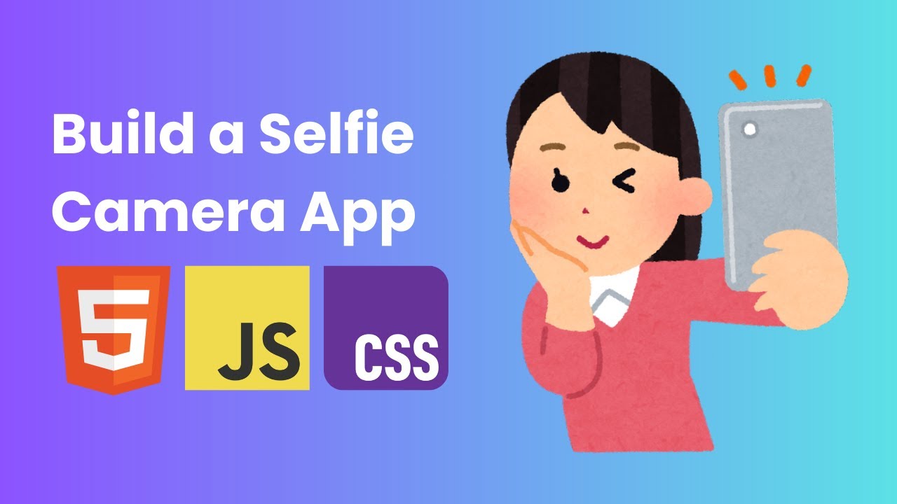 Build a Selfie Camera App with Filters 📸 with HTML, CSS, JavaScript & Bootstrap | Modern JS ...