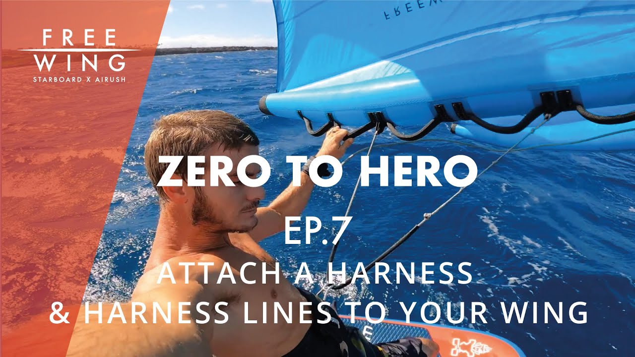 How To Attach a Harness & Harness Lines to Your Wing | Wingboarding ...