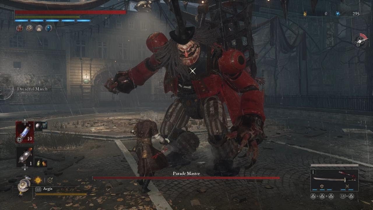Parade Master Boss Fight - YouTube