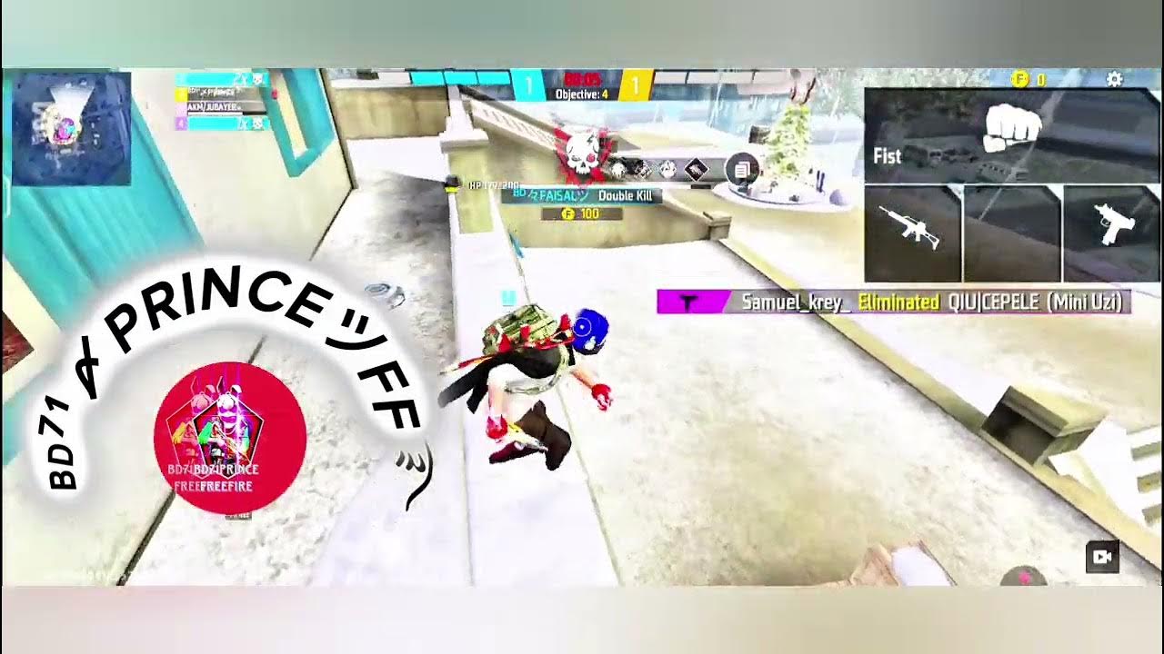 Indonesia server cs rank match garena free fire 🔥🔥bd71 Prince ff subscribe please - YouTube