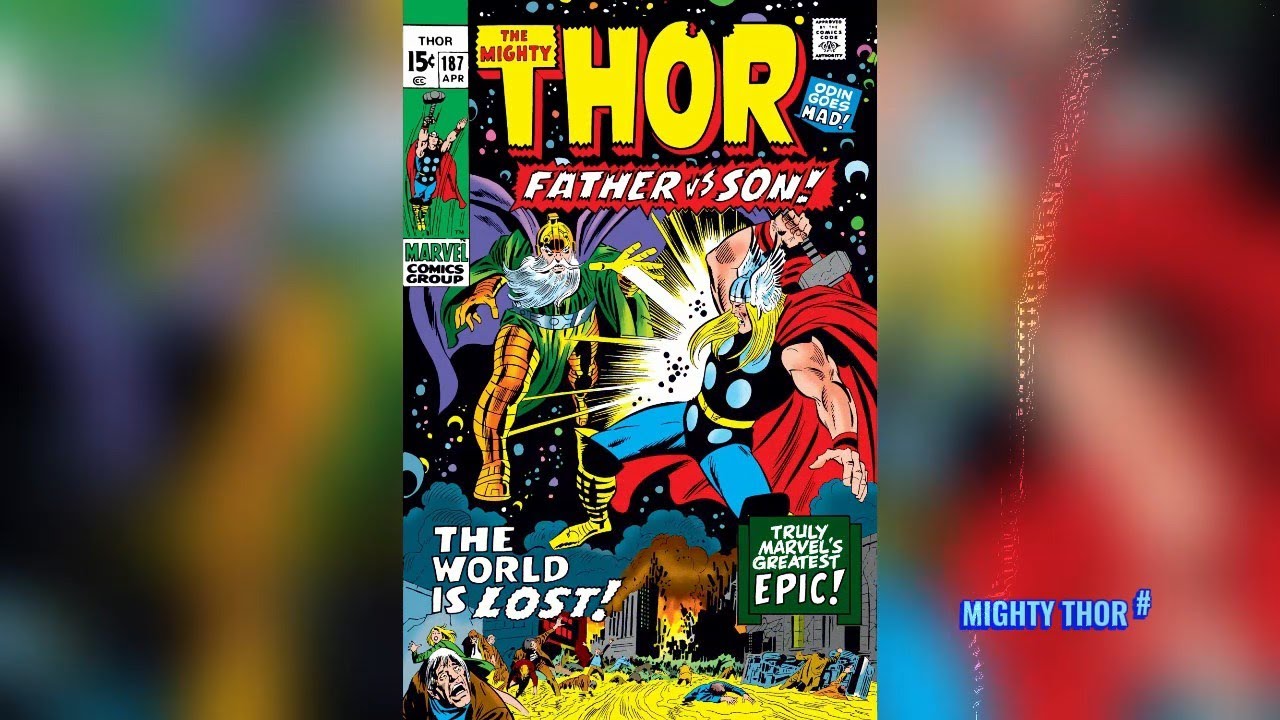Marvel Comics History: Mighty Thor #187 (April 1971) #marvelcomics ⚡ ...