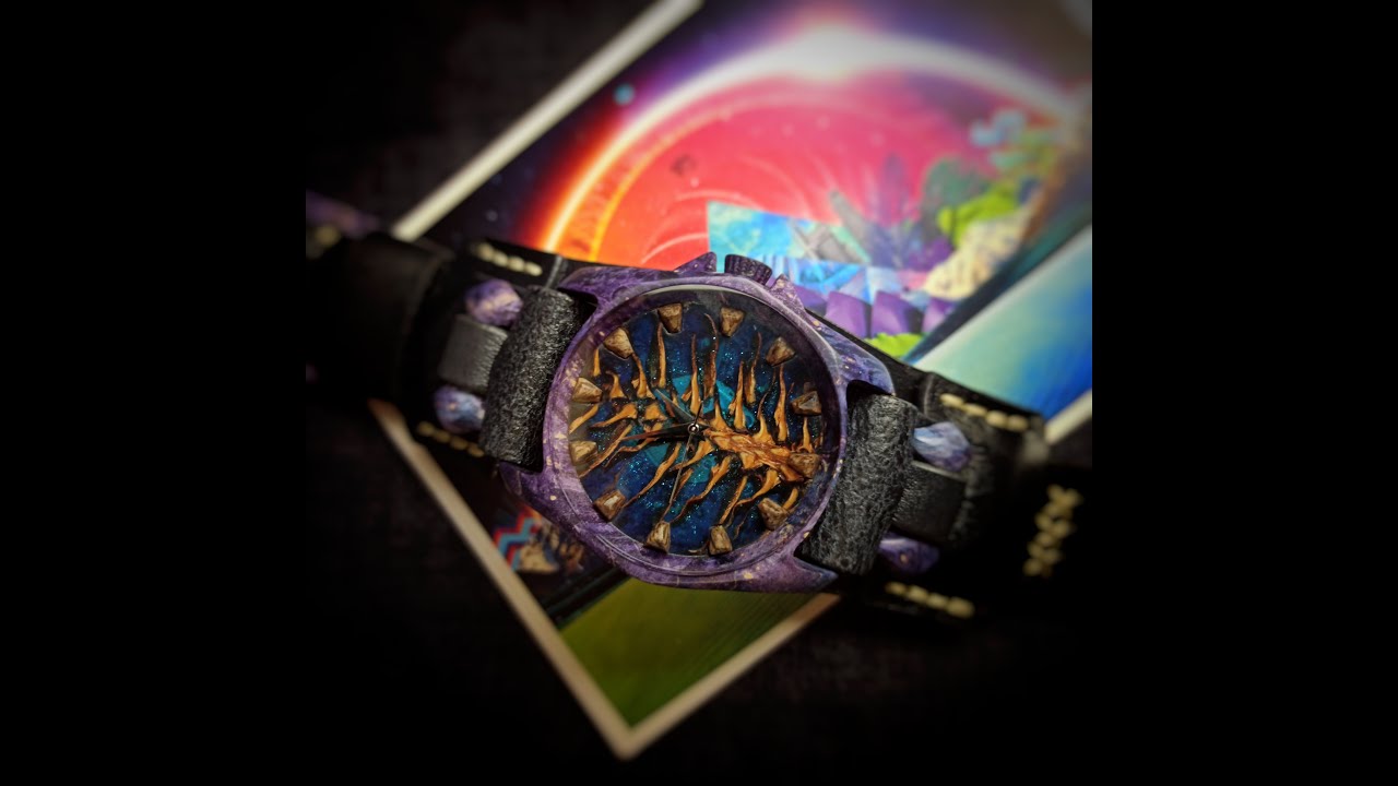 Handcrafted watches from natural materials by Yerwatch - YouTube