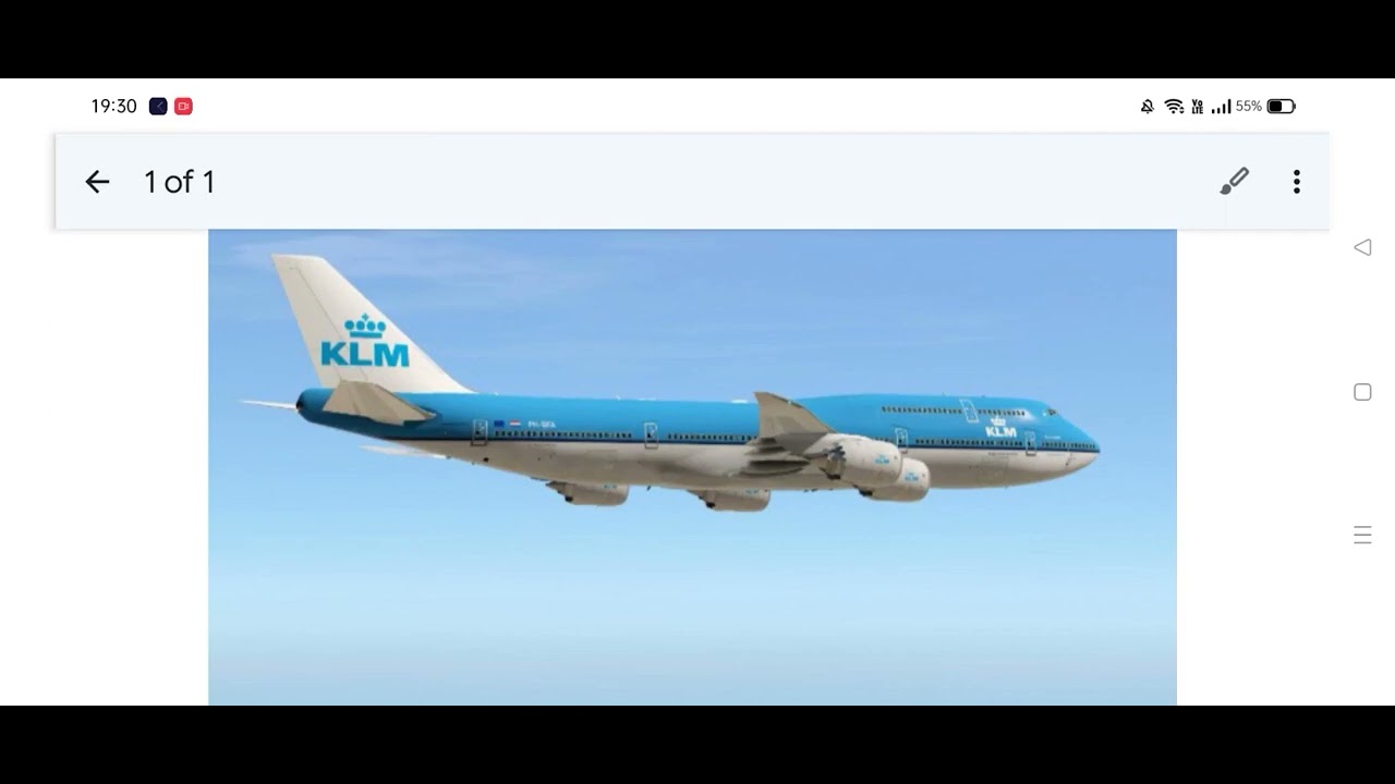 KLM Old Livery 747-8i - YouTube