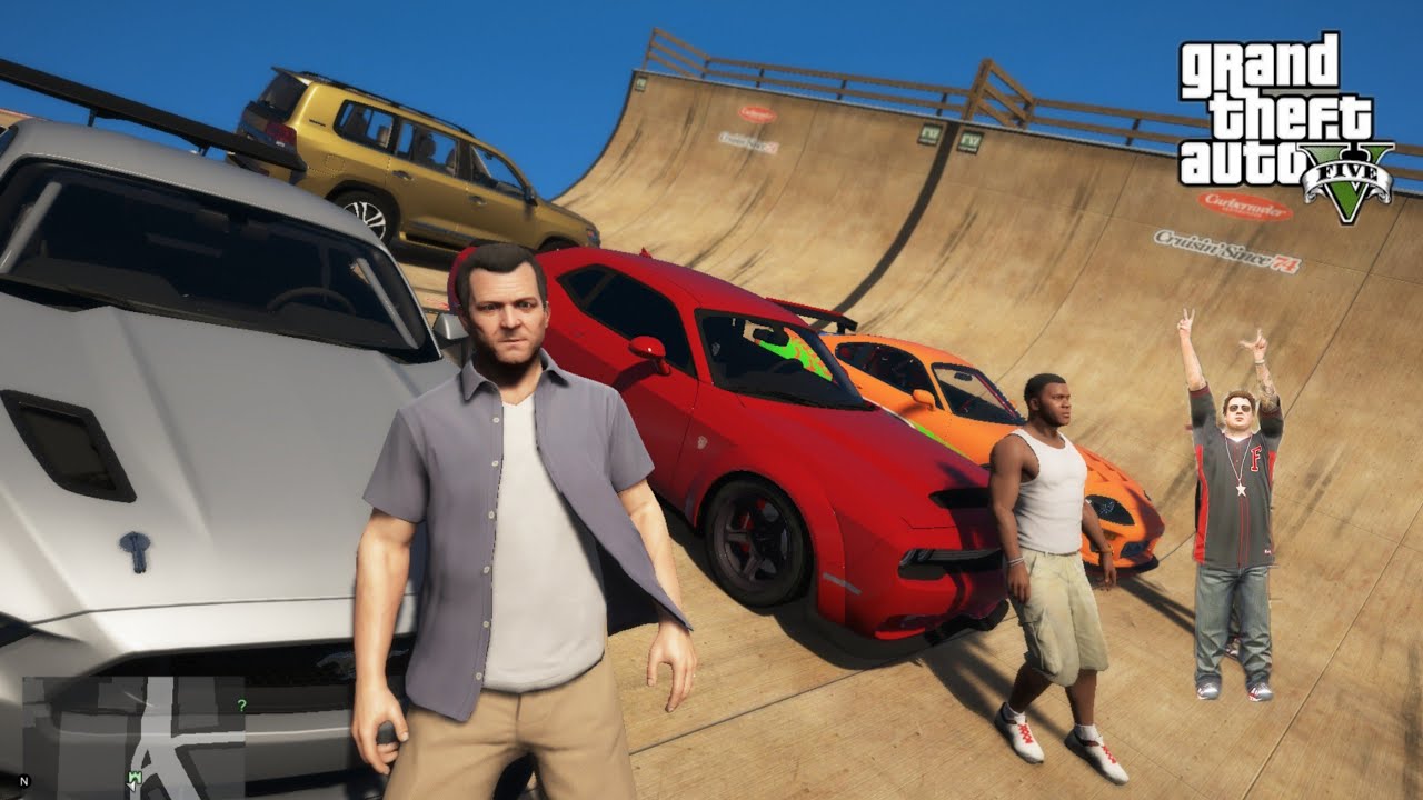 GTA 5 Falling off Highest Mountain | GTA V Gameplay | Star gamers 2.0 ...
