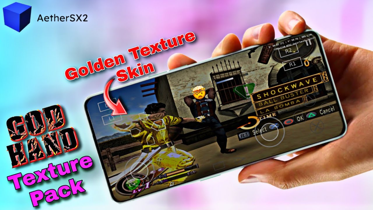 God Hand Mod Texture Aether 2 | God Hand Texture Pack | Golden Texture ...