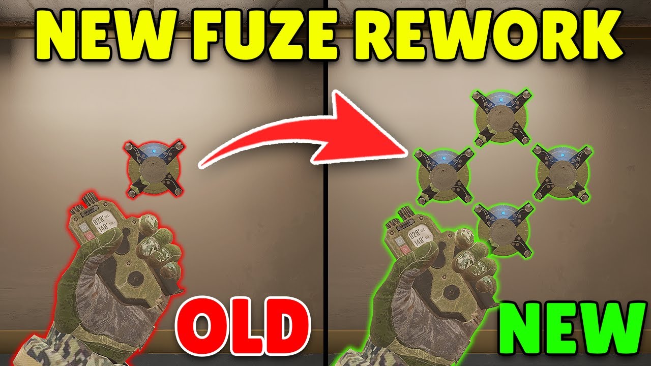 This New Fuze REWORK Lets Him Use ALL Gadgets At ONCE! - Rainbow Six ...