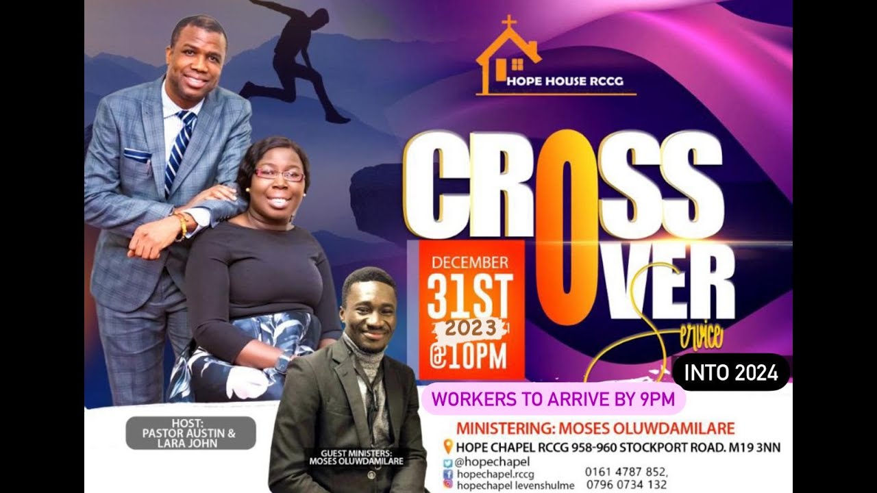 HOPE CHAPEL RCCG DECEMBER 31st 2023 | CROSSOVER SERVICE - YouTube