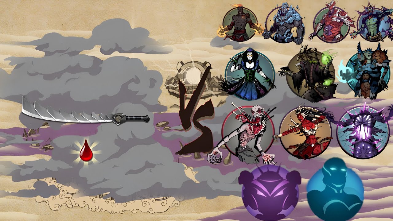 Composite Sword Vs All Underworld Bosses | Shadow Fight 2 - YouTube