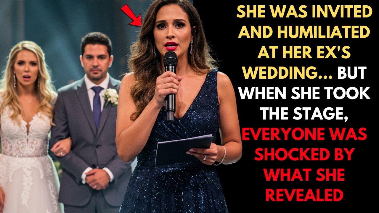 ️ SHE WAS INVITED AND HUMILIATED AT HER EX'S WEDDING BUT EVERYONE WAS ...