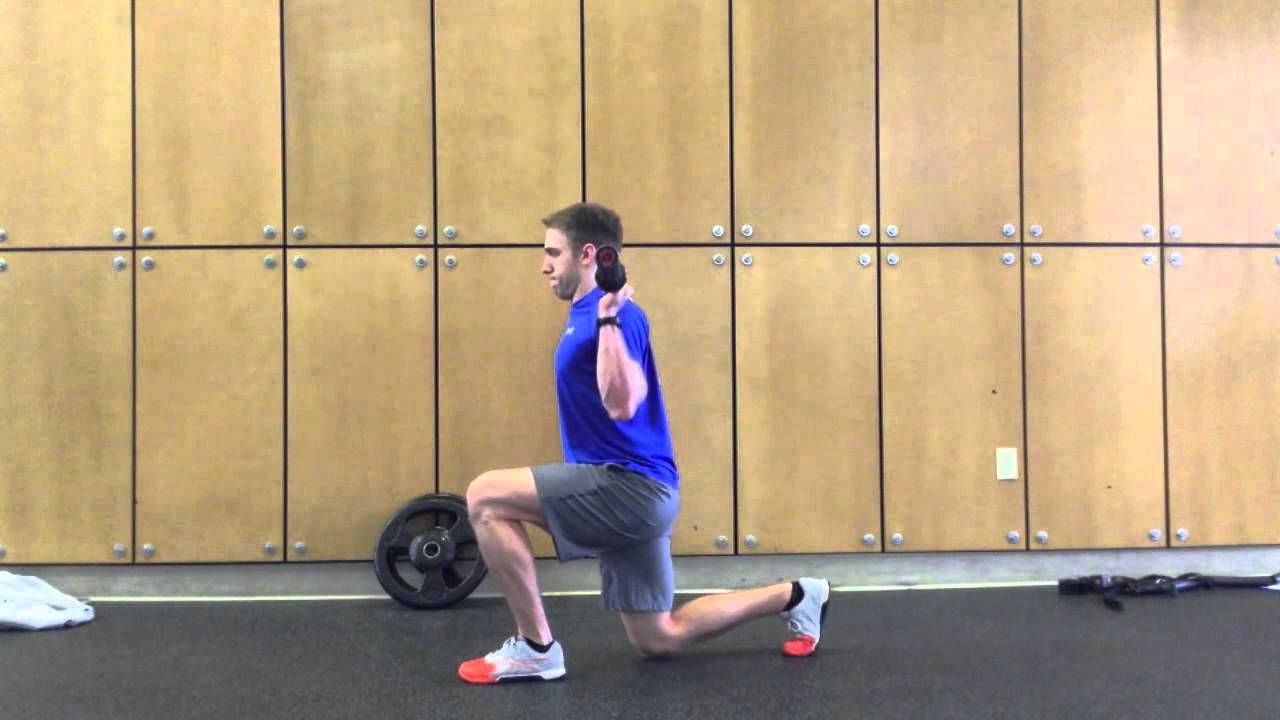 Reverse Lunge - Barbell - YouTube