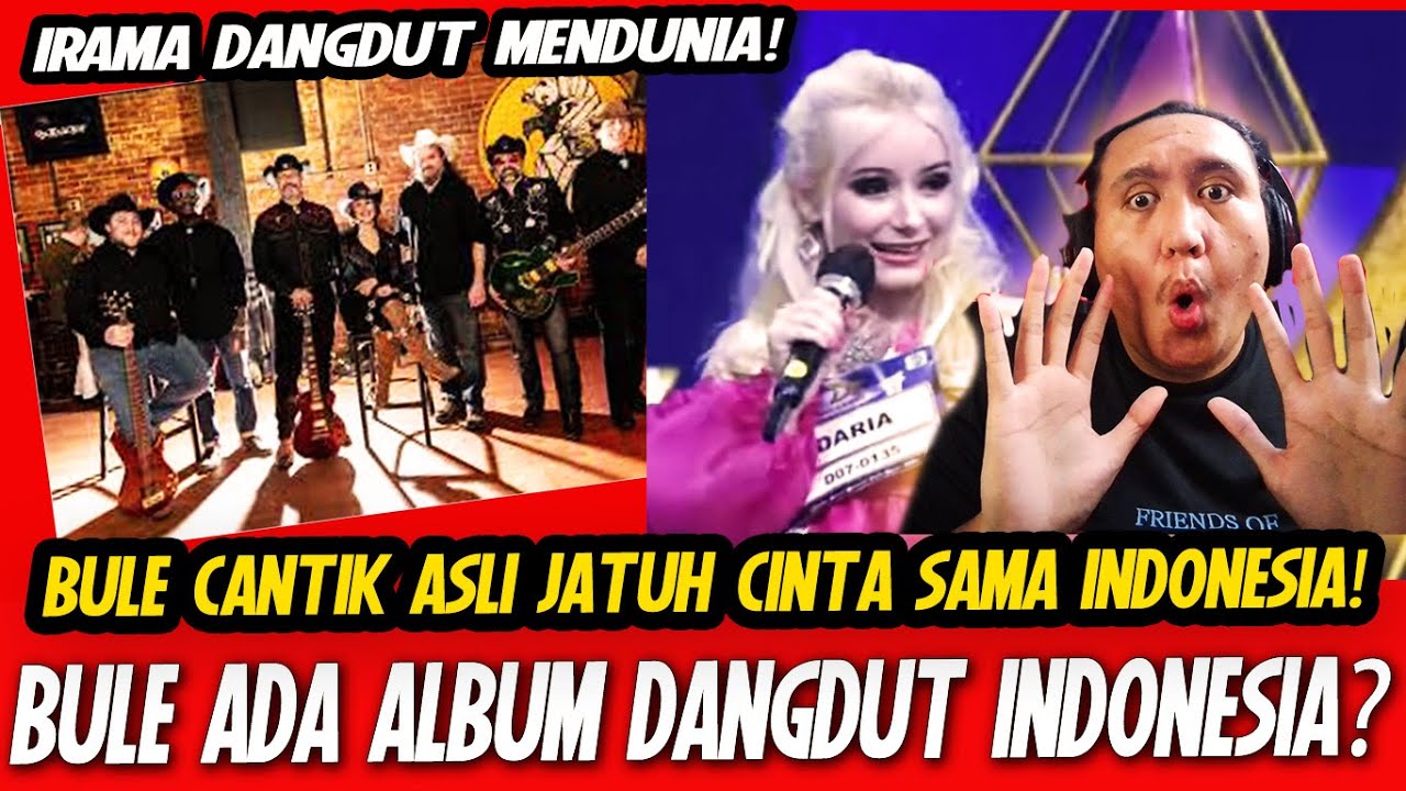 🇲🇾REACTION🇮🇩 Luar Biasa Bangga !! Dangdut INDONESIA Mendunia,Di cintai cewe bule cantik luar ...