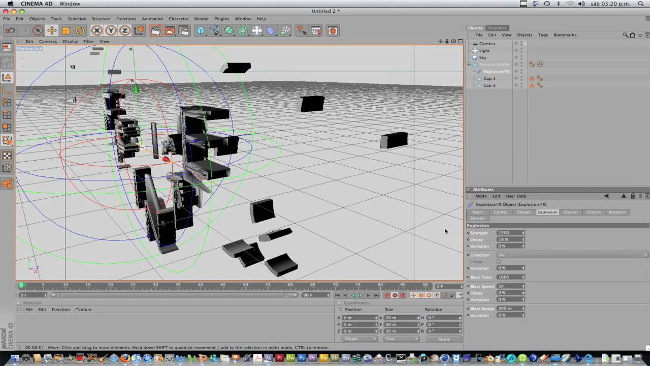 Cinema 4d Tut-Fringe 3d Shattering text - YouTube