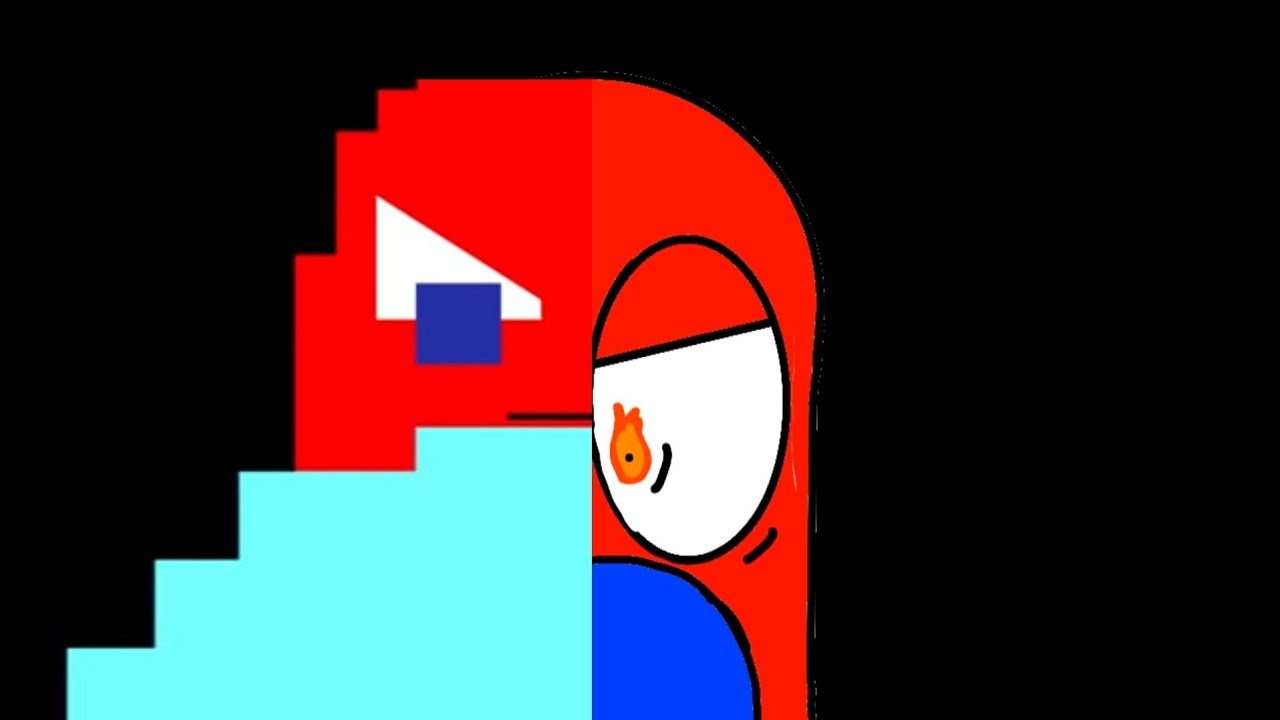 Pac gost red rules animated version - YouTube