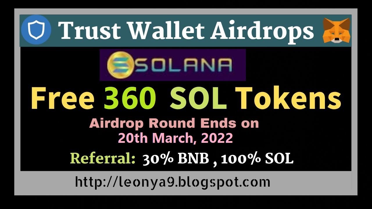 How to Get Free 360 Solana (SOL) Tokens in Trust / Metamask Wallet ...
