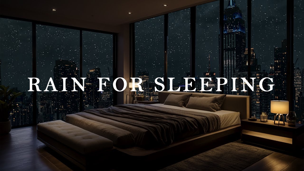 Rainy Night in New York | Rain Sounds for Sleeping and Deep Relaxation ...