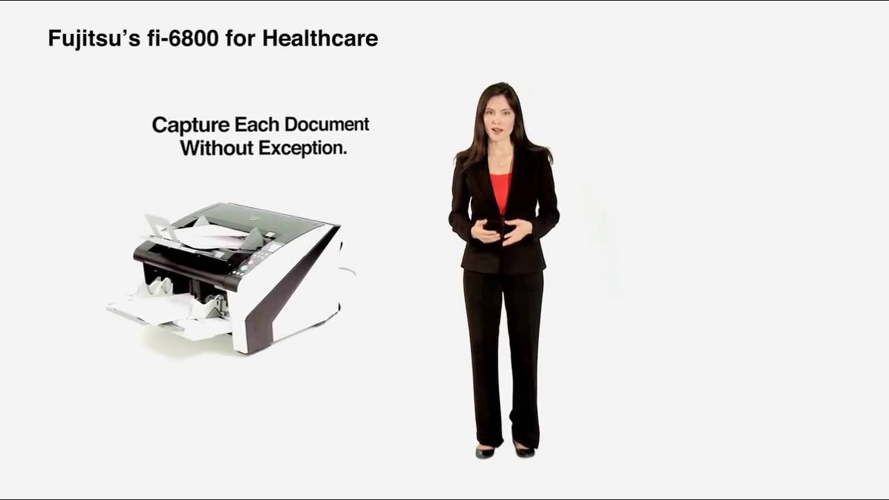 Fujitsu fi-6800 Production Document Scanner from CSG - YouTube