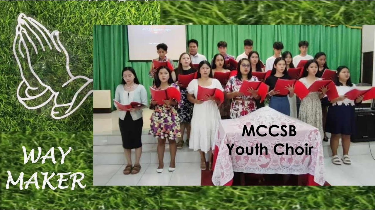 WAYMAKER (Song by Sinach) - MCCSB Youth Choir, Bislig City - YouTube