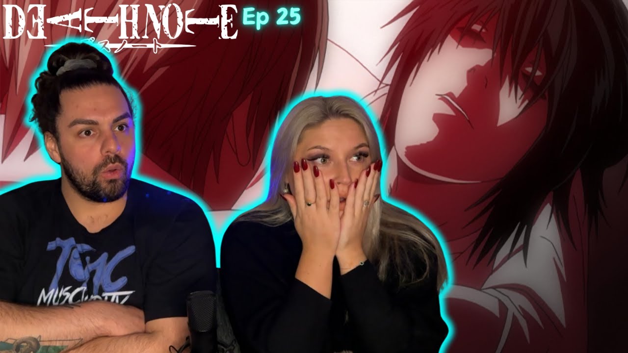 L.. REST IN PEACE.. | Death Note Ep 25 Reaction! | Deniz & Masha - YouTube