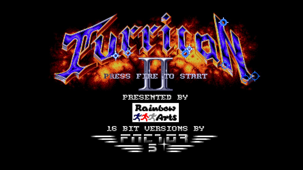 Turrican II - Amiga Game Intro - YouTube