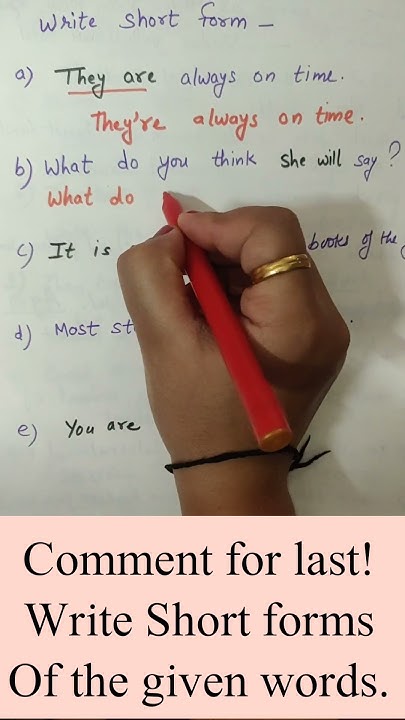 short form| abbreviations|| #english #englishgrammar - YouTube