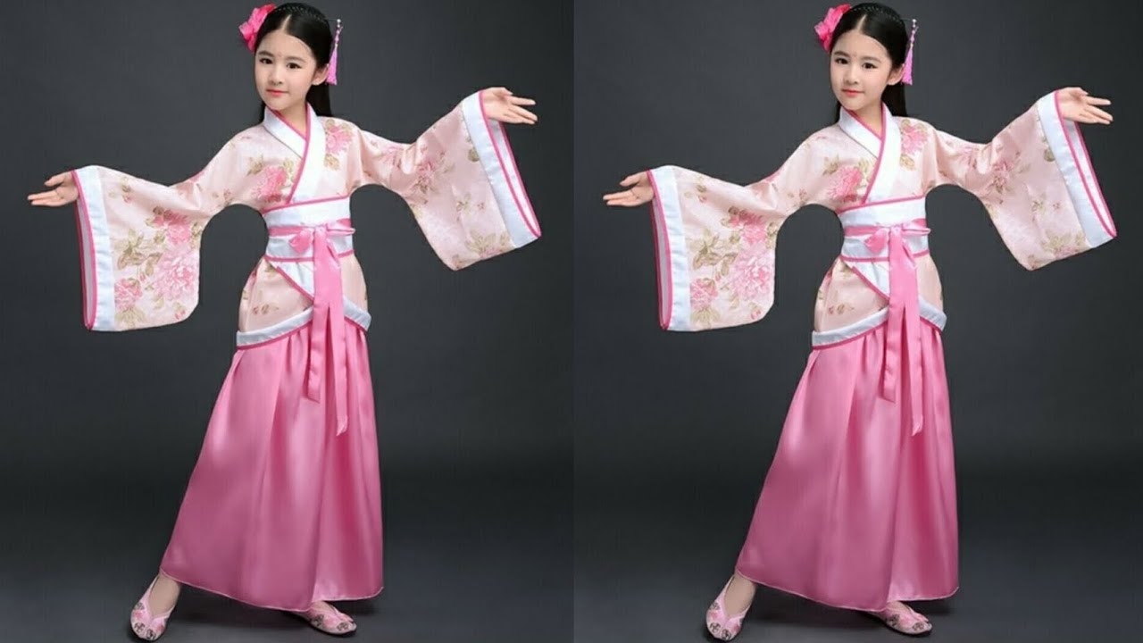 How to make chinese traditional dress/Chinese custom/DIY Hanfu - YouTube