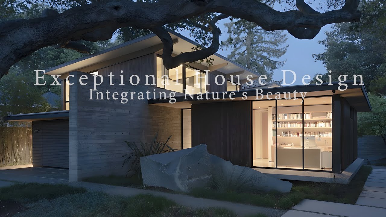 🌿Lush Living Integrating🌿 Nature's Beauty into Exceptional House Design ...