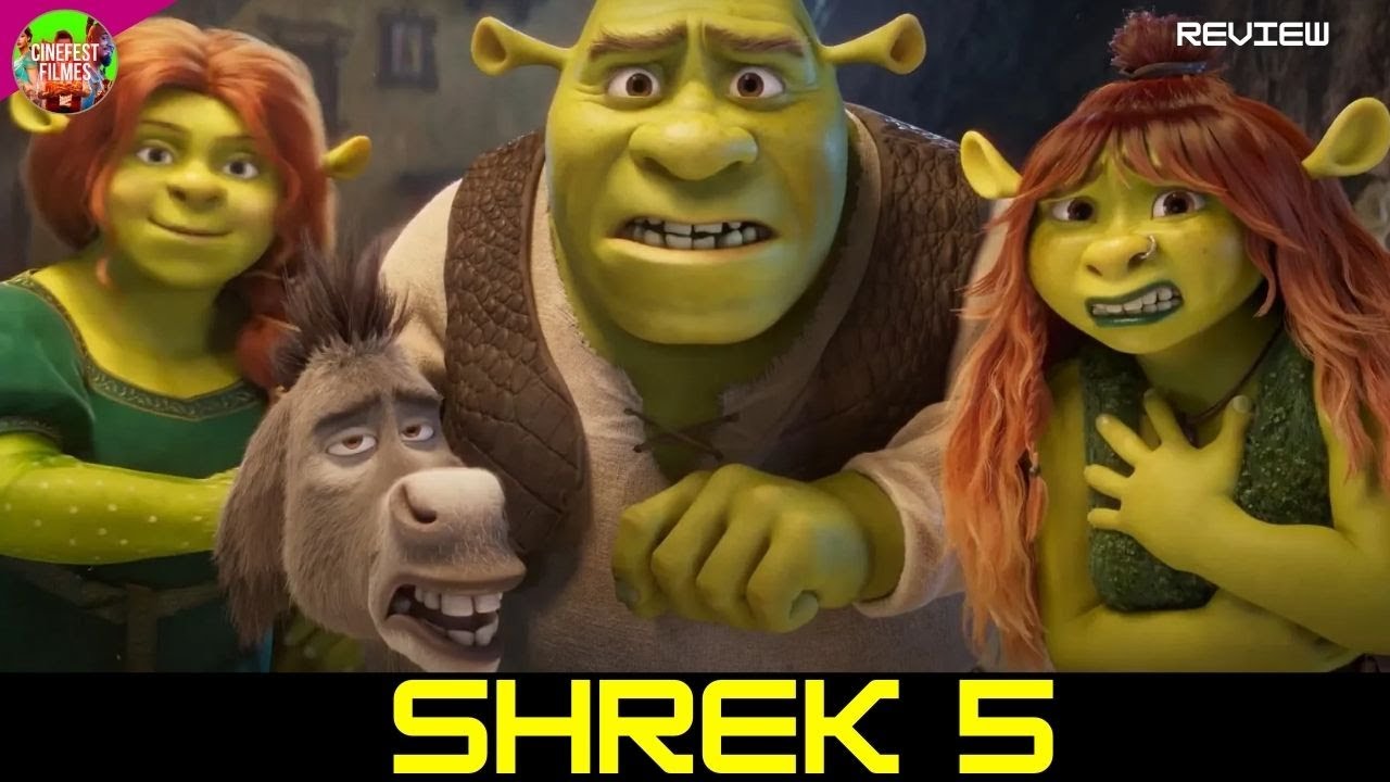SHREK 5 MOVIE 2025 FILME CLASSICO REVIEW COMPLETO 4K ULTRA HD FACTS ...