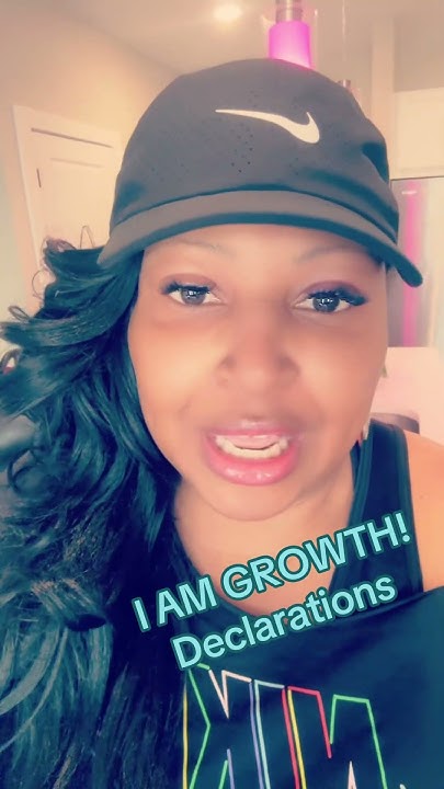 Speak positive declarations over your life. Today is I AM GROWTH! - YouTube