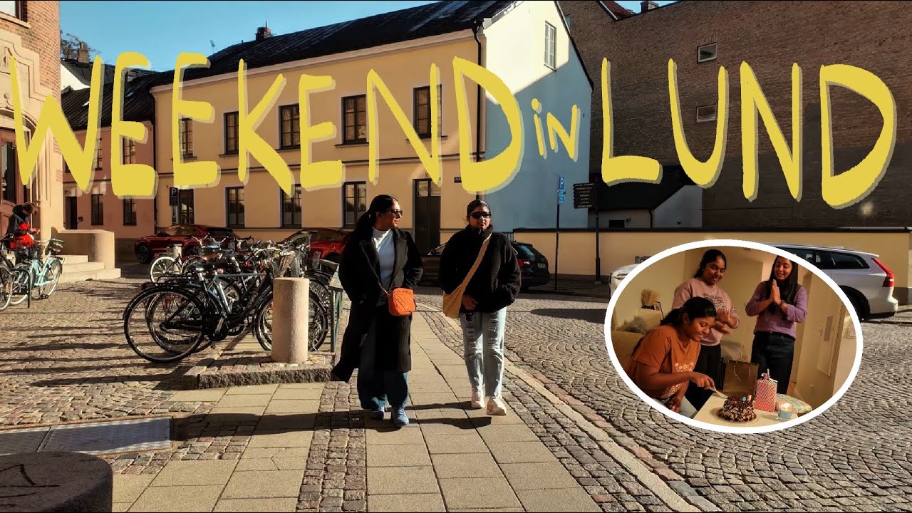 life in sweden | weekend in lund - dance and birthday surprise ...