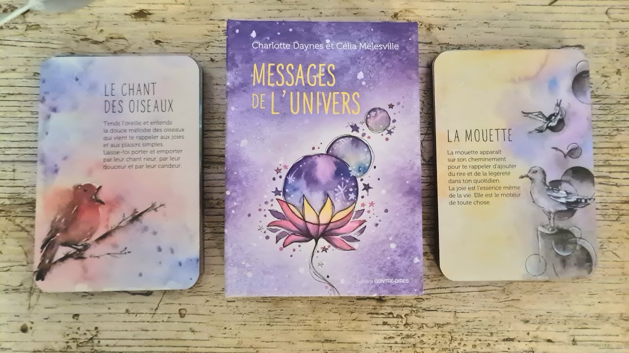 Oracle Messages de l'Univers ‐ Charlotte Daynes, Célia Melesville - YouTube