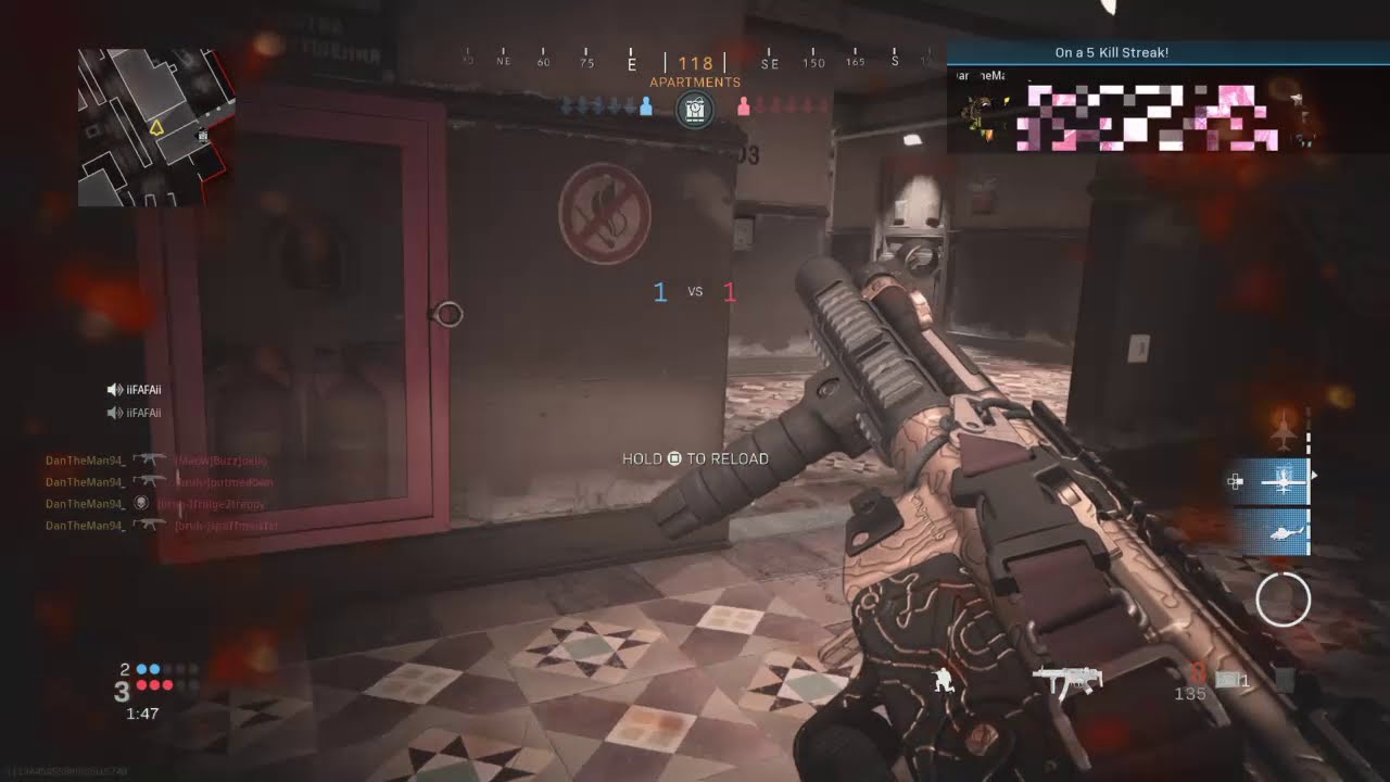 1 v 5 Cyber Attack Clutch - Call of Duty: Modern Warfare - YouTube