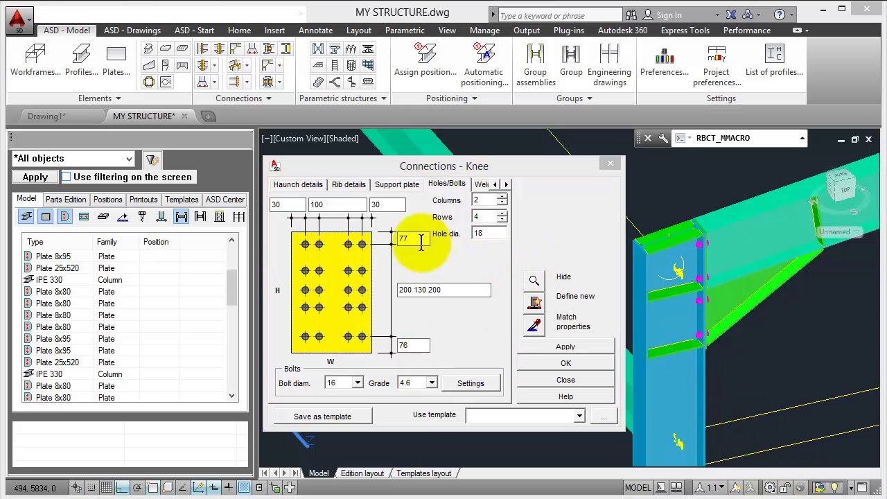 Part 6. AutoCAD Structure Detailing - YouTube